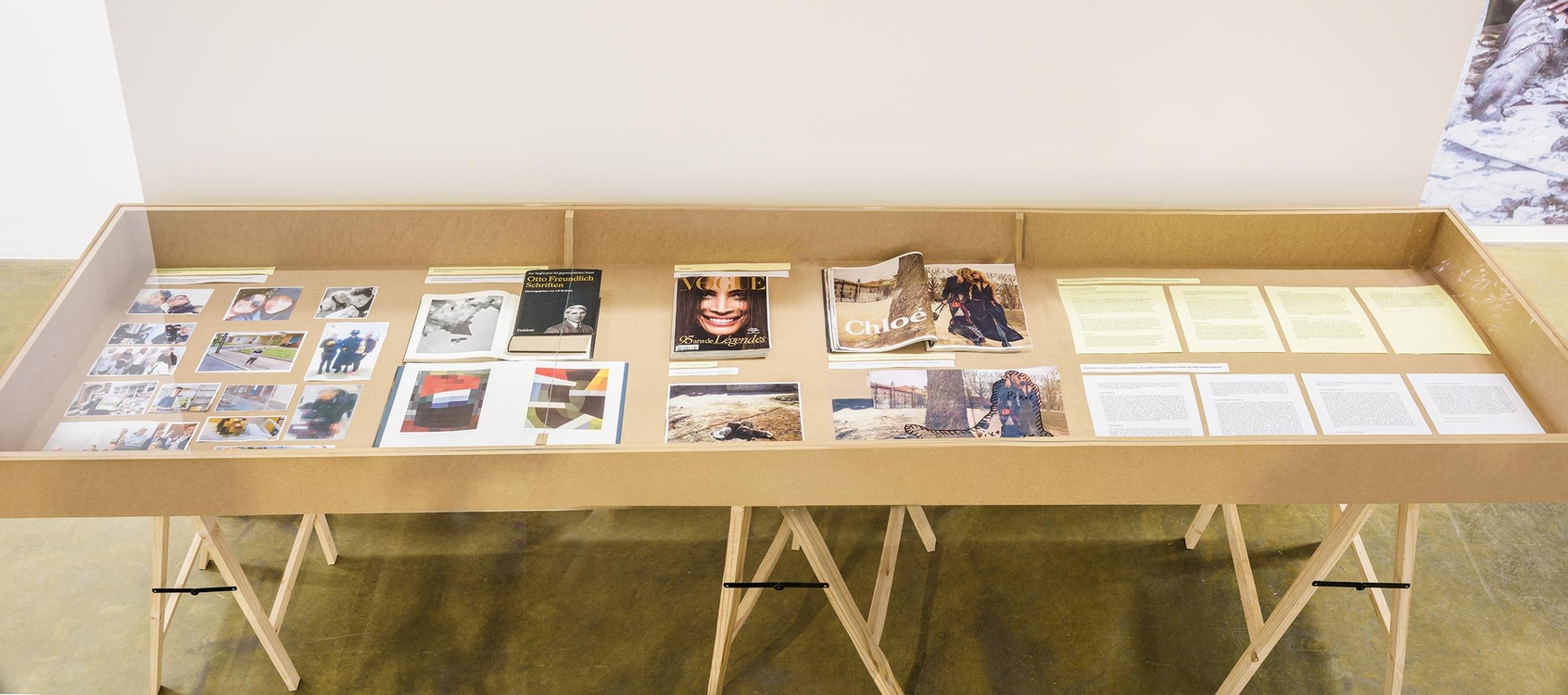 Pixel-Collage, 2016, Galerie Chantal Crousel, Paris