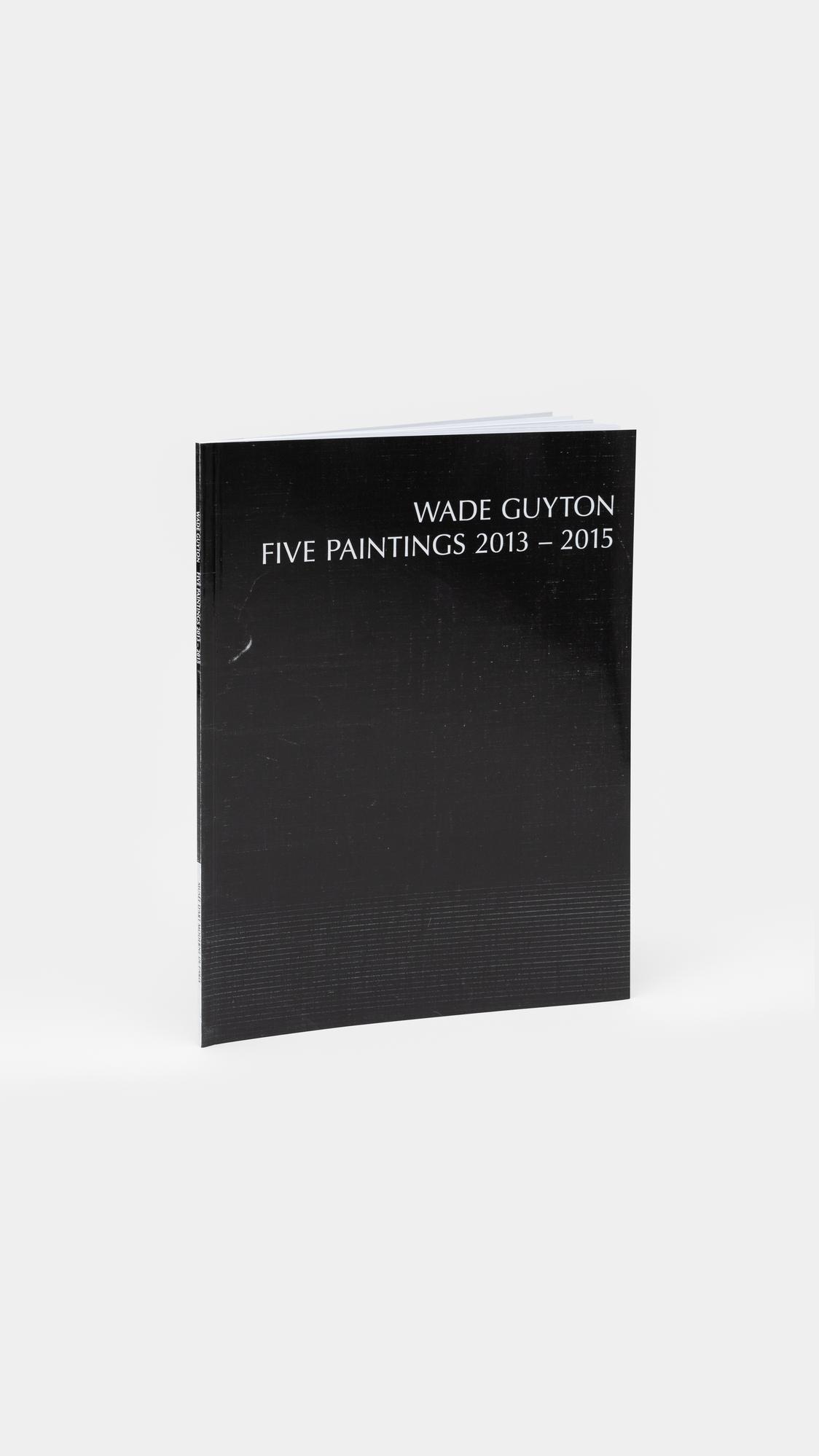 Five Paintings, Wade Guyton, 2024