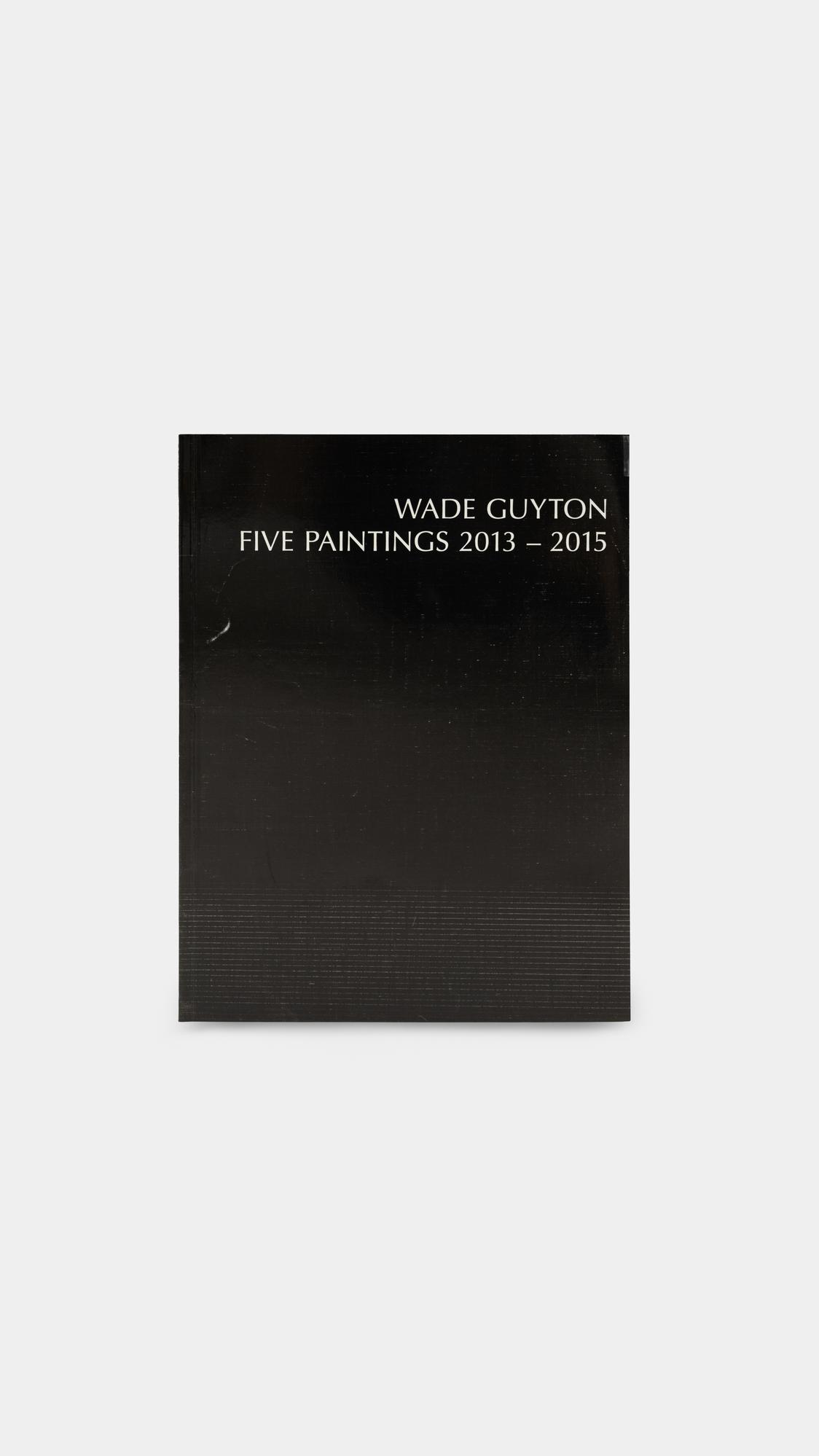 Five Paintings, Wade Guyton, 2024